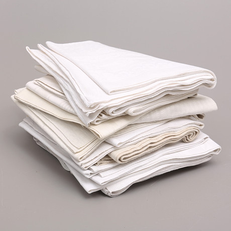 DUKAR 20 st, olika storlekar. Mattor & Textil - Textil - Auctionet