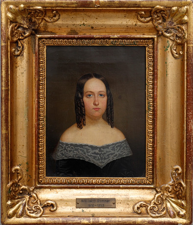 NILS JAKOB BLOMMÉR, portrait depicting, Fredrika Aurore Mariana Koskull ...