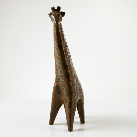 LISA LARSON, Gustavsberg, Giraffe from "Stora Zoo", figurine, glazed ...