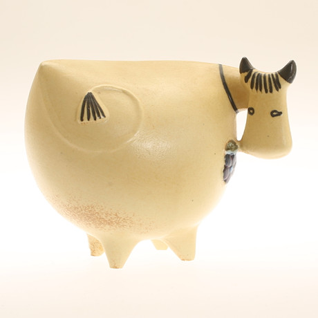 LISA LARSON. Figurine, cow, stoneware, Gustavsberg. Ceramics ...