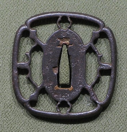 TSUBA, JAPAN, KO-SHOAMI 弥 阿 弥 KARIGANE 雁 金. Coins, Medals & Stamps ...