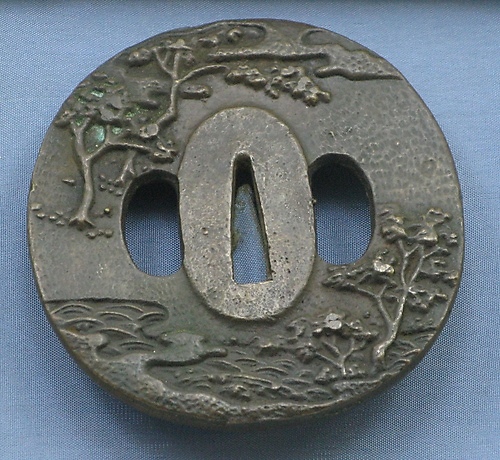 TSUBA, Japan, late 1800s / early 1900s. Coins, Medals & Stamps - Auctionet