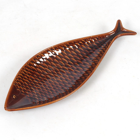 FAT, i form av fisk, Stig Lindberg, Gustavsberg. Keramik & Porslin ...