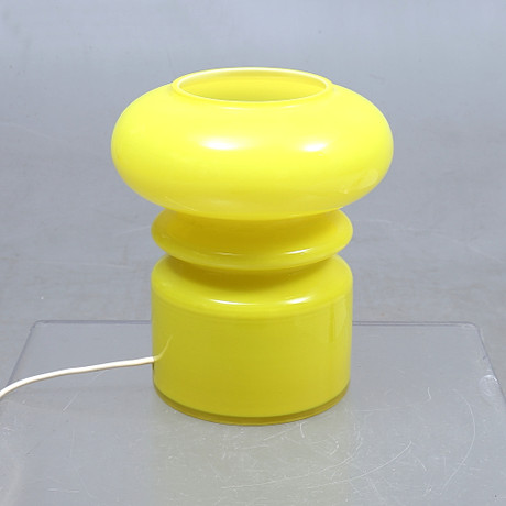 BORDSLAMPA, glas, omärkt, 1970-tal. Belysning & Lampor - Bordslampor ...