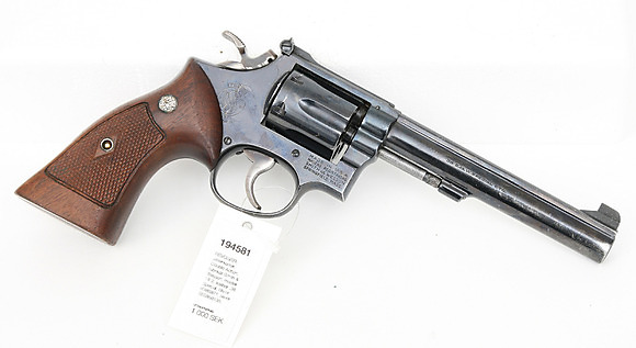 (388) REVOLVER, American, Double Action, made by Smith & Wesson, model ...