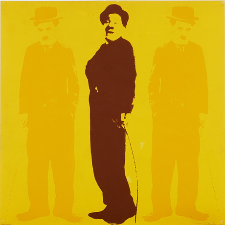 TURE SJÖLANDER (born 1937): (3 pcs) "Chaplin" signed and Ture Sjölander ...