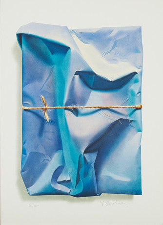 YRJÖ EDELMANN (1941-2016). "Stringed Blue Ocean", signed Y Edelman and ...