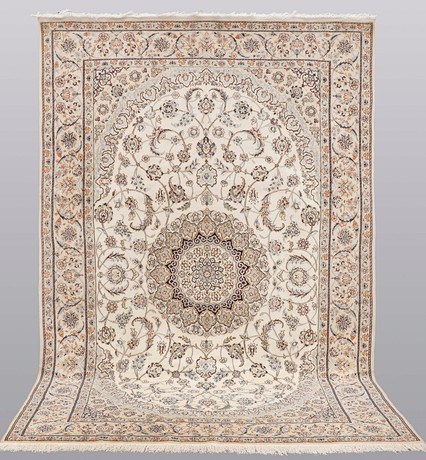 MATTA, persisk, Nain part silk s.k 9LAA. 315 x 200. Mattor & Textil ...