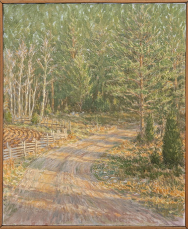 KENNETH EKLUND. Oil on Board, natural motif, signed, K Eklund, dated ...