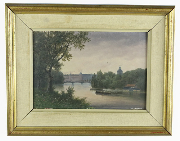 THEODOR BILLING. öljy Paneeli, signeerattu ja päivätty. Taide - Maalaus ...