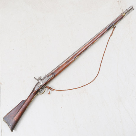 CONVERTED BLOCK RIFLE 1830s-40s. Weapons & Militaria - Guns & Rifles ...