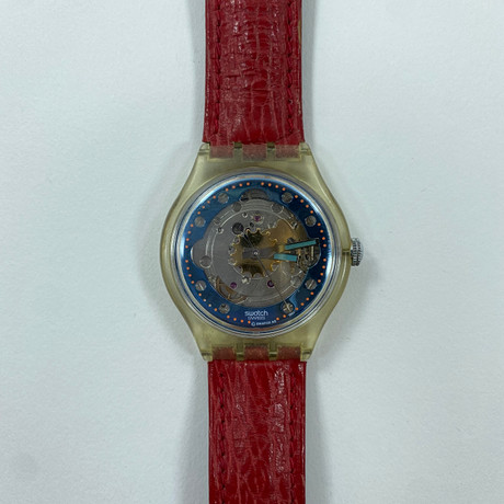 SWATCH AUTOMATIC. READ AHEAD. SAK101. 1992. Automatic wristwatch ...