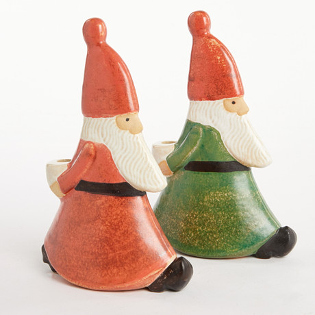 LISA LARSON. Tomtar 2 st, sk. "stresstomtar", signerade Lisa Larson K ...