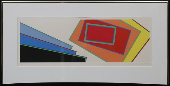 PETER FREUDENTHAL. Färgseriegrafi, signerad, numrerad 9/75 och daterad ...