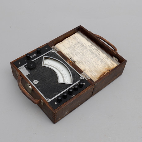 SALFORD TEST SET, THE GENERAL ELECTRIC CO LTD. Samlarföremål - Teknika ...