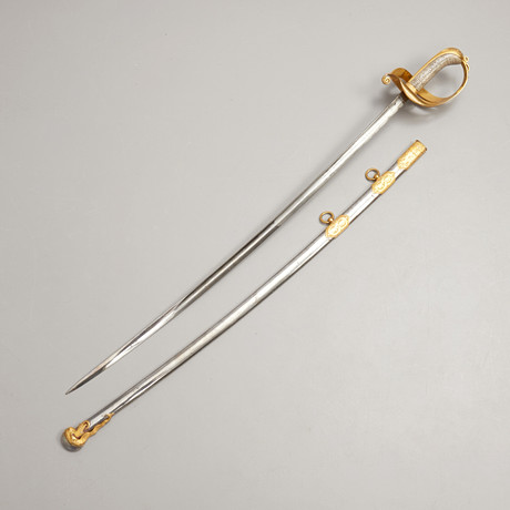 SABEL, svensk, 1800-talets senare del. Vapen & Militaria - Blankvapen ...