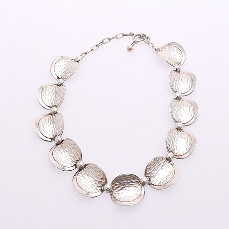 HALSBAND, sterlingsilver, KE Palmberg, Alton, vikt 42 gram. Smycken ...