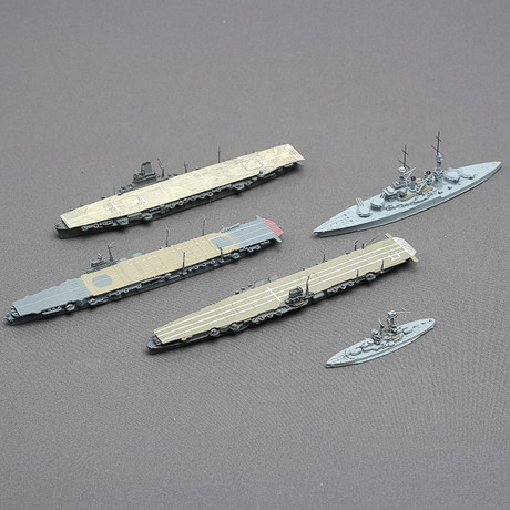 NAVIS NEPTUN. 5 ship models, metal, warships. Scale 1/1250. Toys - Toys ...