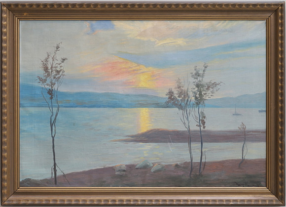 HARRY THOMSE. oil on canvas, signed and dated -31. Art - Paintings ...