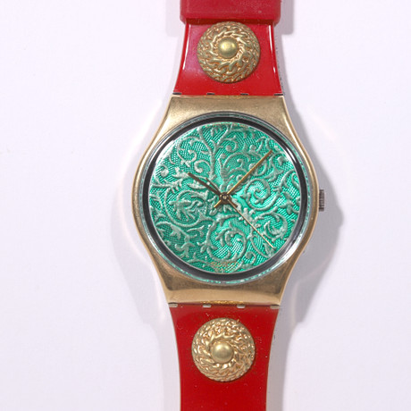 SWATCH. POMPADOUR. GX106PACK. 1988. SPECIAL CHRISTMAS EDITION ...