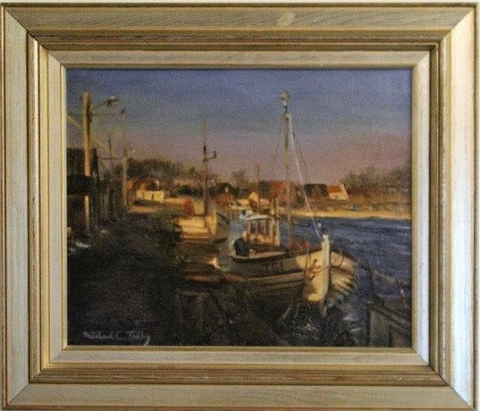 MICHAEL C TOOBY. OIL ON CANVAS signed. Art - Paintings - Auctionet