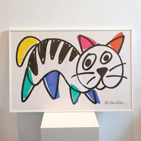 BO BENDIXEN. POSTER "KAT". Art - Engravings & Prints - Auctionet