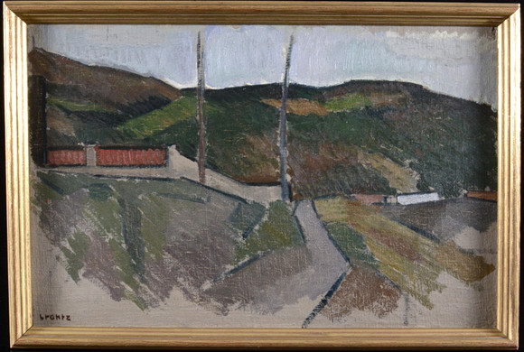 BENGT CRANTZ. Olja på pannå. Konst - Måleri - Auctionet