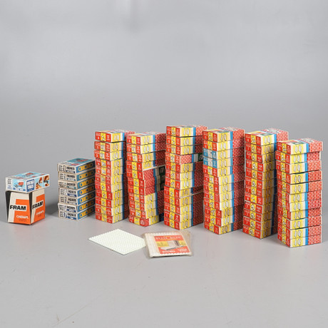 AIRFIX. A LARGE QUANTITY OF VINTAGE BOXED 'BETTA BILDA' BUILDING AND ...