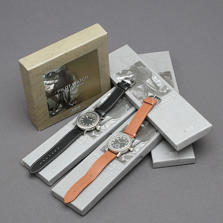 PILOT WATCH, 4 st, Editions Atlas. Klockor & Ur - Armbandsur - Auctionet