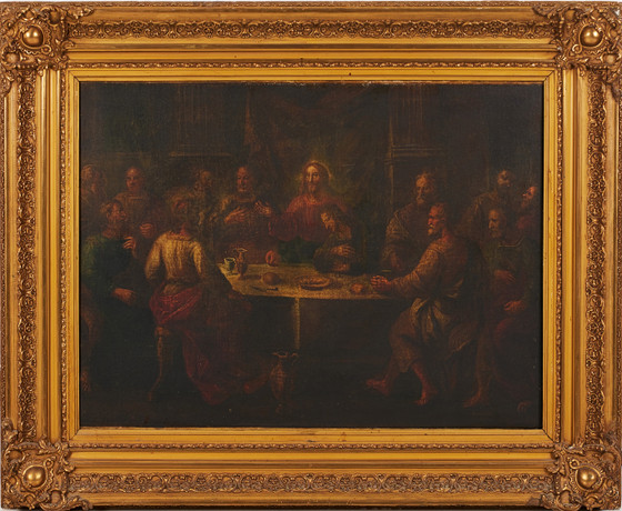 REMBRANDT HARMENSZOON VAN RIJN (1606 -1669), KOPIA EFTER. The Last ...