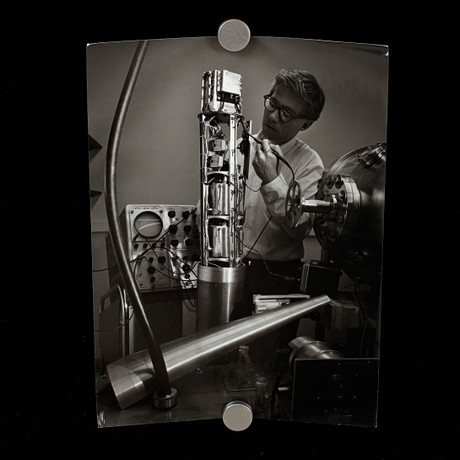 ANSEL ADAMS. Fotografier, silvergelatin, 2 st, "Space Science ...