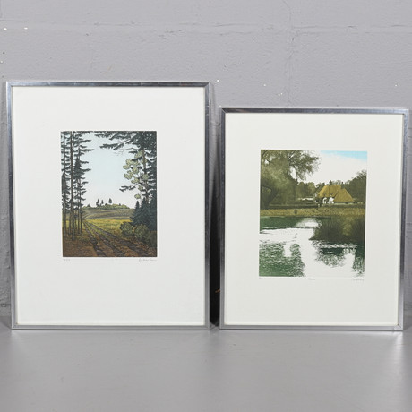 CHRISTOPHER PENNY (1945-2001). BREAMORE, litografi, 80/200 samt en ...