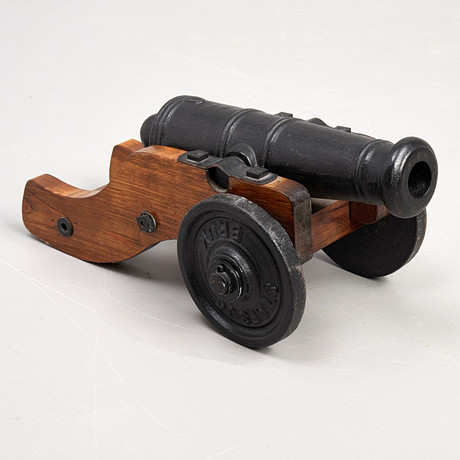 KANON, gjutjärn, Stavsjö bruk, 1900-tal. Vapen & Militaria - Övrig ...