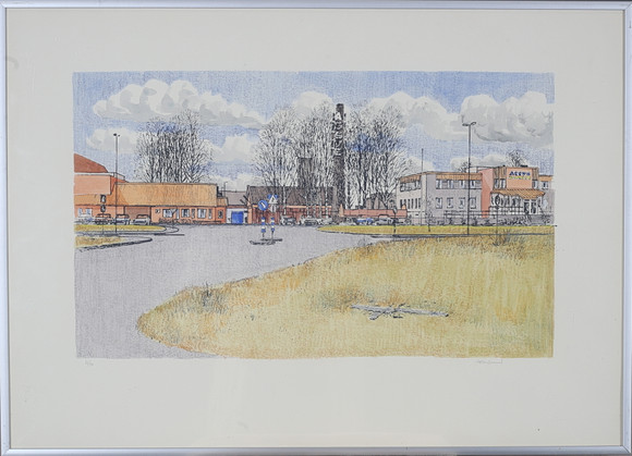 GEORG ENGLUND (1925-2017). Grafiskt blad, signerad och numrerad. Konst ...