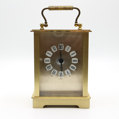 HANHART QUARTZ TABLE CLOCK 1960S BRASS. Clocks & Watches - Mantel ...
