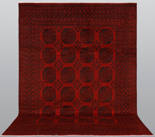 MATTA, Afghan, ca 343 x 251 cm. Mattor & Textil - Mattor - Auctionet