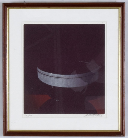 ALAN MADSEN. Färgserigrafi. Konst - Grafik - Auctionet