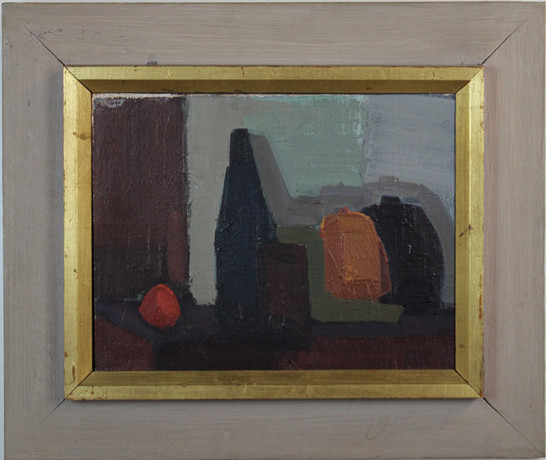 LARS BERTLE. OIL ON Board, signed Bertle. Art - Paintings - Auctionet