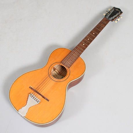 GITARR, Herman Levin, Göteborg, 1928. Övrigt - Musikinstrument - Auctionet