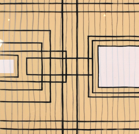 NATALIA CACCHIARELLI (1971). "Only stripes", color silkscreen on ...