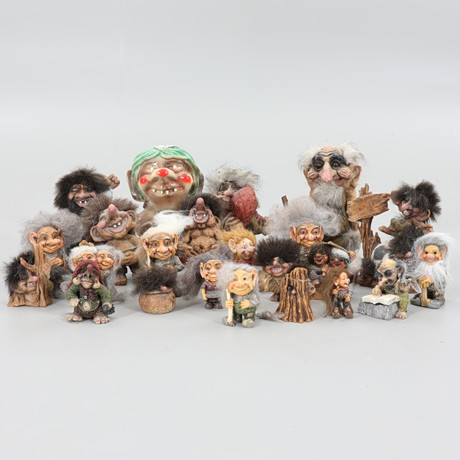 TROLL, samling parti, Bl,a, NyForm,Norway,23 stycken. Leksaker ...