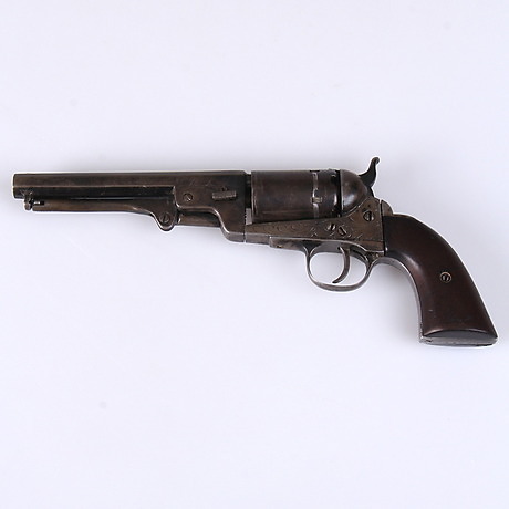 REVOLVER, Colt, 35 cal, 1800-tal. Mynt, Medaljer & Frimärken - Auctionet