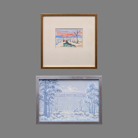 A Collection ART, 2 parts. Art - Engravings & Prints - Auctionet