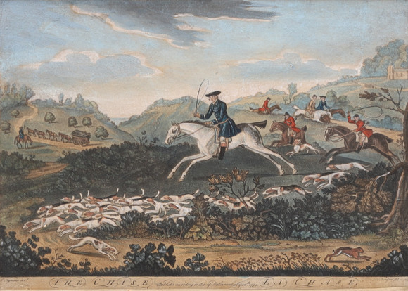 THOMAS BURFORD AFTER J. SEYMOUR. THE CHASE - LA CHASE. Art - Engravings ...