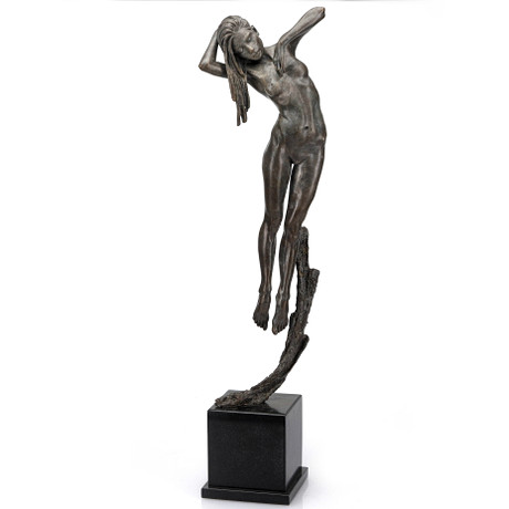 MICHAEL TALBOT (ENGLAND, FÖDD 1959). "Air dancer I", sculpture, bronze ...