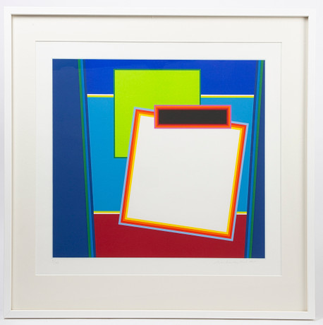 PETER FREUDENTHAL. värillinen serigrafi, signeerattu, päivätty 1987 ...