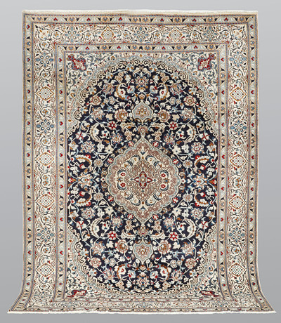 MATTA, persisk, nain, silkeinslag. Ca 280 x 192 cm. Mattor & Textil ...