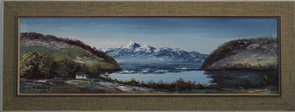 KARL HELGO. OIL ON CANVAS signed. Art - Paintings - Auctionet