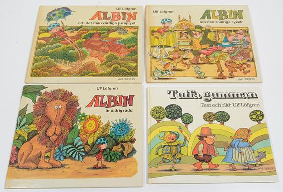 ULF LÖFGREN. Albin, Patrik. 8 arbeten av. Böcker, Kartor & Handskrifter - Böcker - Auctionet
