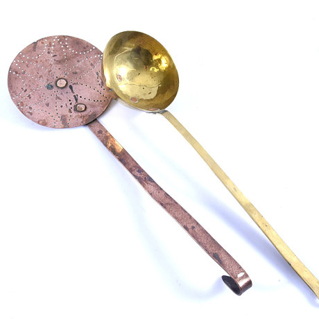 SLEV SAMT SIL, koppar, 1800-tal. Silver & Metall - Tenn, Mässing ...